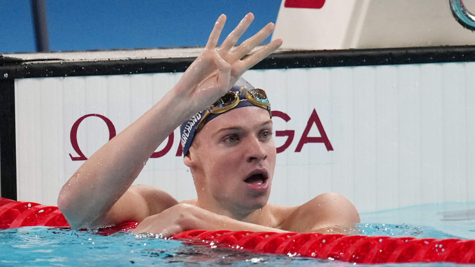 Watch: Leon Marchand earns historic fourth gold medal | Yardbarker