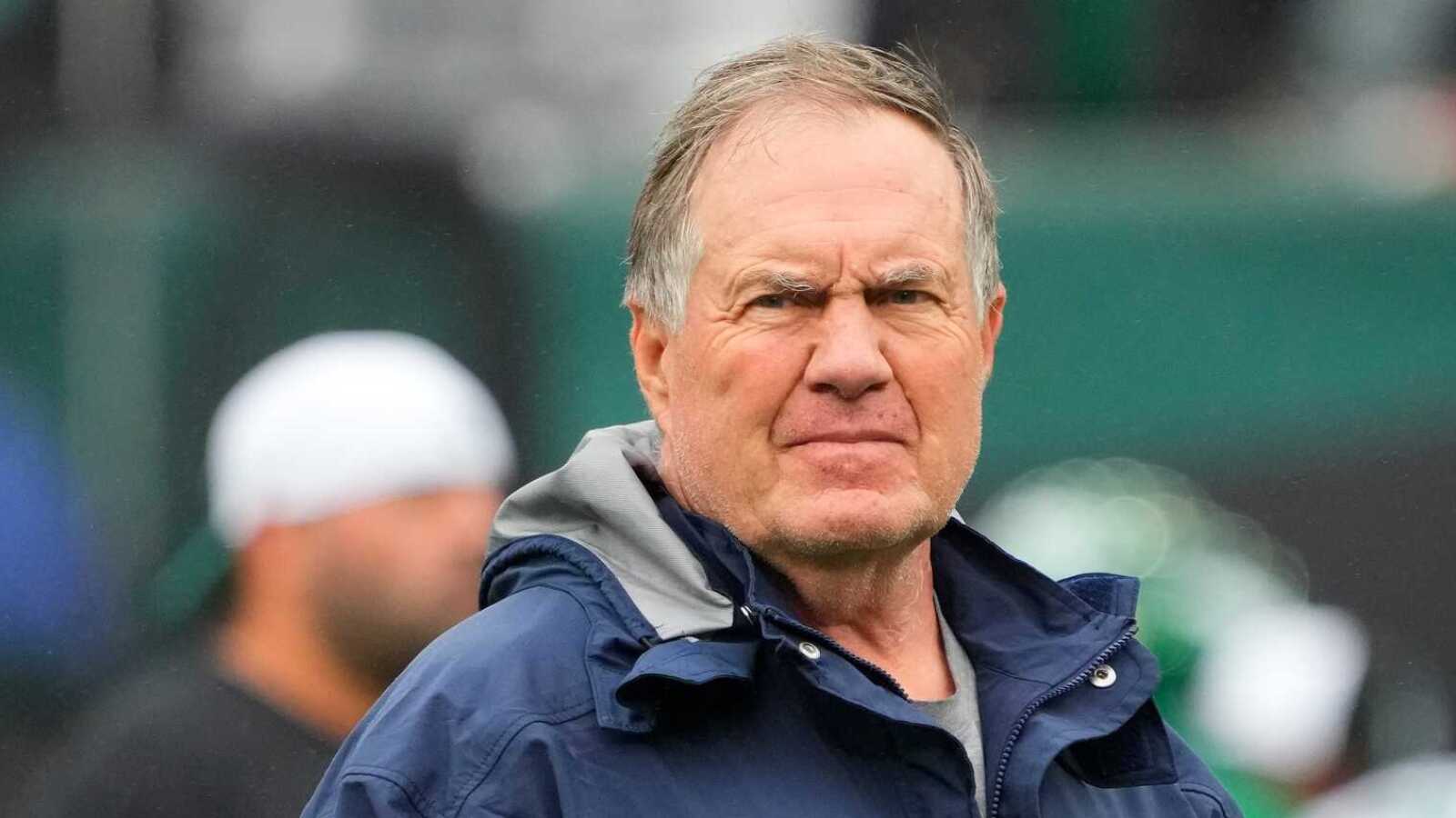 Watch: Belichick gets unfriendly welcome at Hurricanes game | Yardbarker