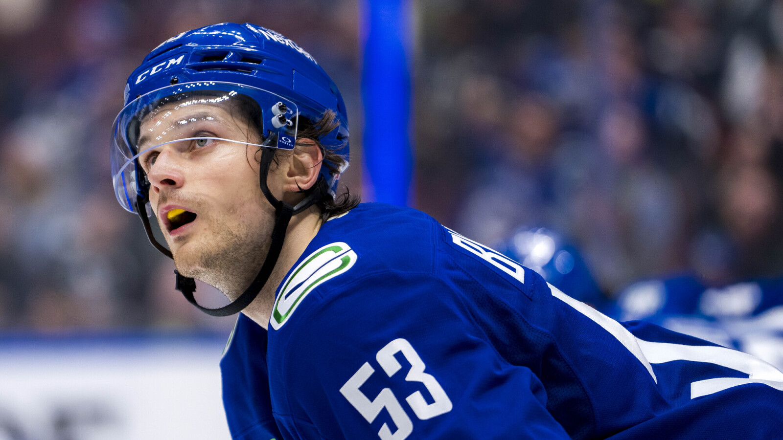 Canucks forward Teddy Blueger made NHL history against the Florida ...