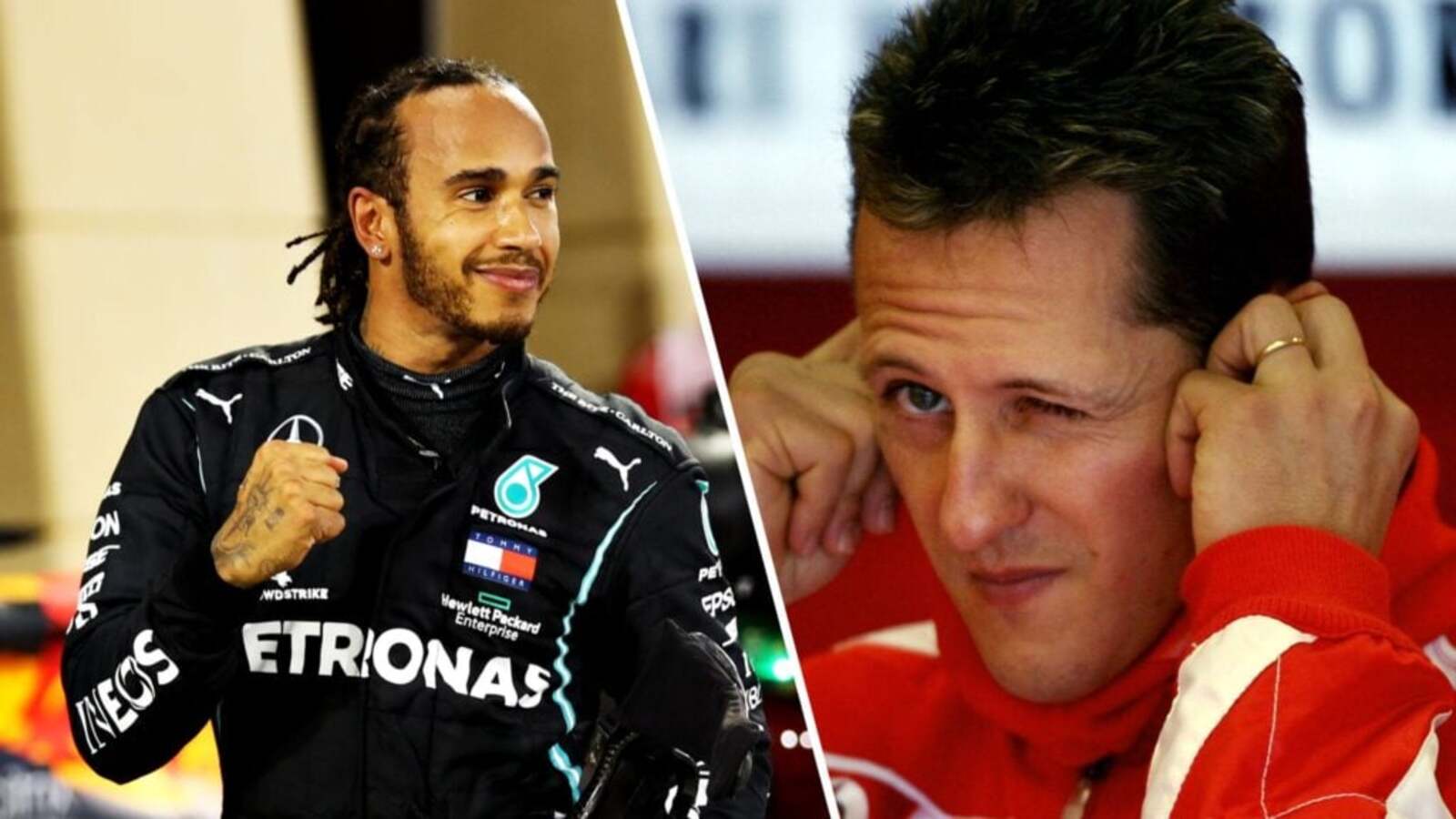 Eddie Irvine says Lewis Hamilton ignored Schumacher’s Ferrari lesson ...