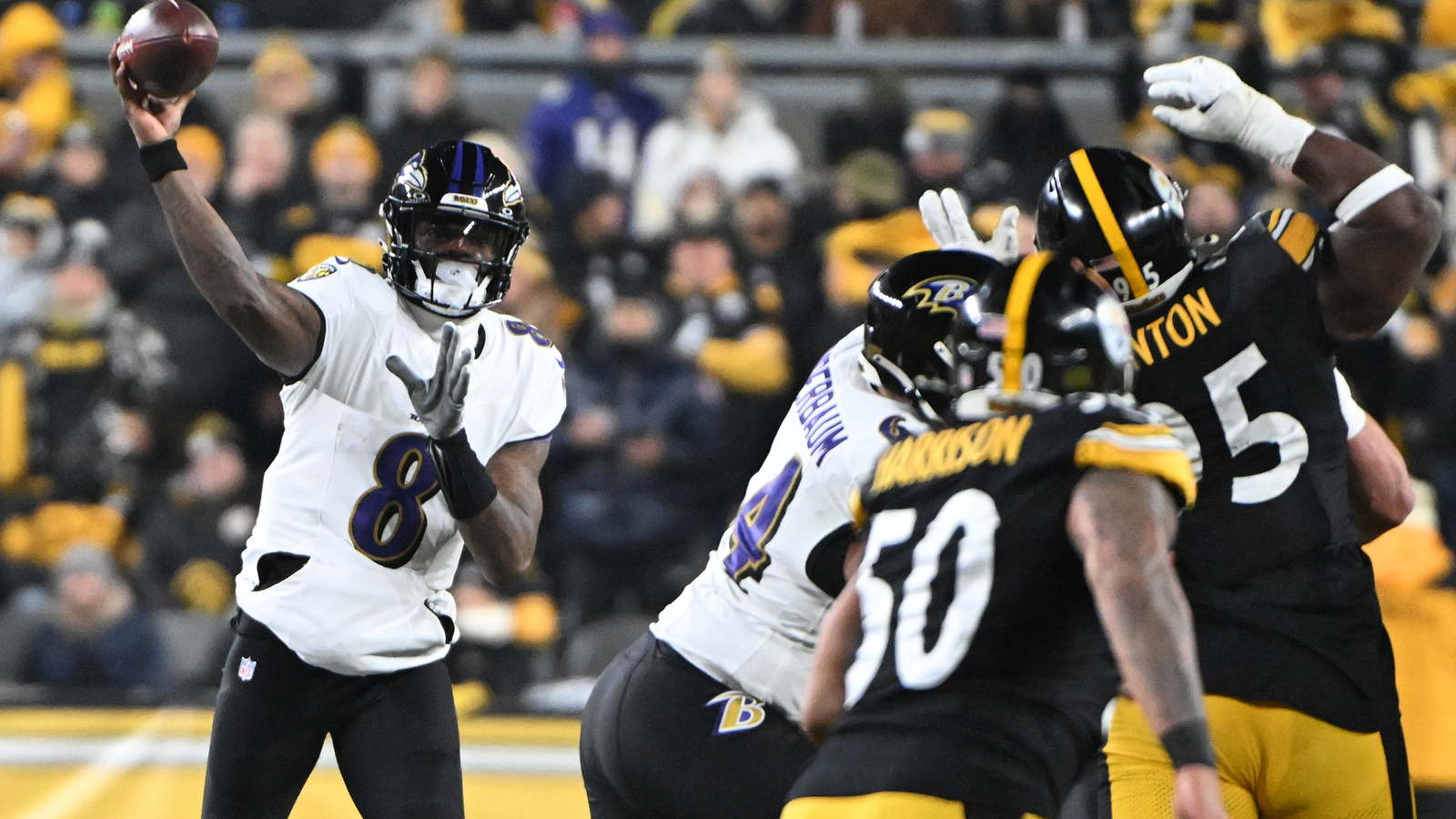 AFC Notes: Lamar Jackson, Aaron Rodgers, Bengals, Ravens, Steelers ...