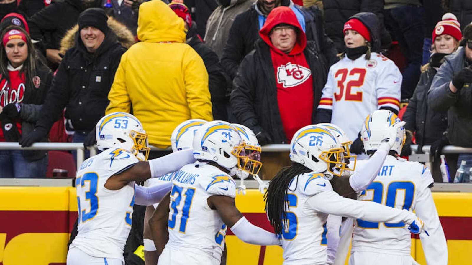Chiefs fans cry foul after loss and accuse Chargers of being dirty ...