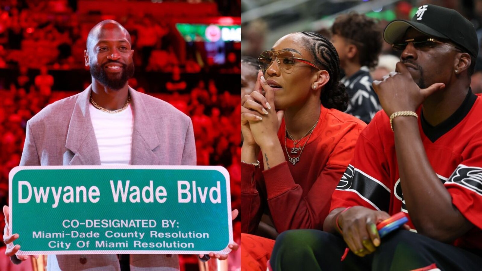 Dwyane Wade Addresses Bam Adebayo and A’ja Wilson’s Public Relationship ...