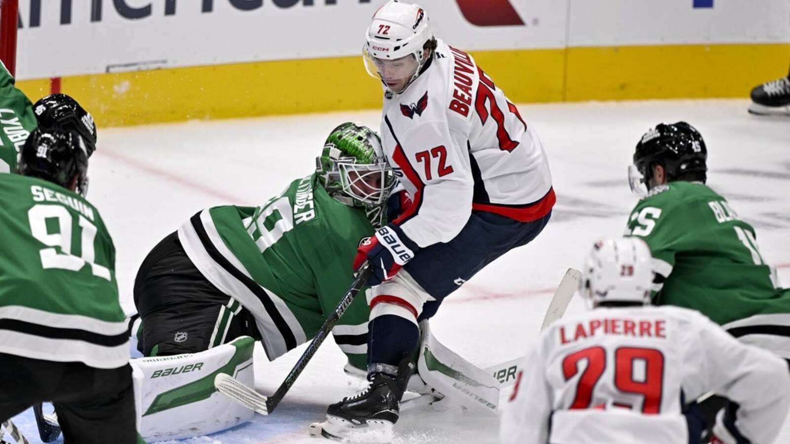 Stars' Jake Oettinger (24 saves) shuts out Alex Ovechkin, Caps | Yardbarker