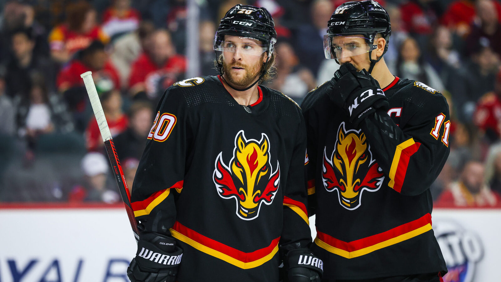 Mikael Backlund and Blake Coleman are the pillars of the Calgary Flames ...