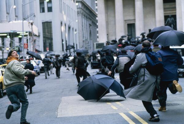 People Running From Godzilla