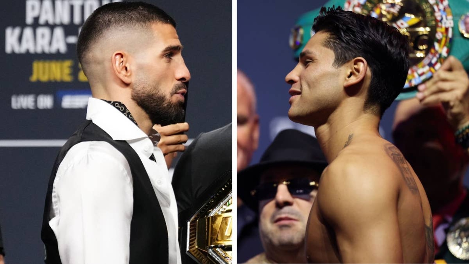 Ilia Topuria Claims He'd Defeat Ryan Garcia in Boxing Match; Garcia ...