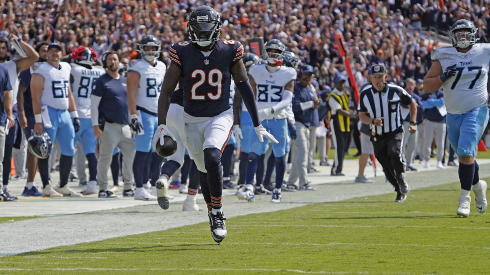 Bears CB Tyrique Stevenson Wins NFC Defensive Player of the Week ...