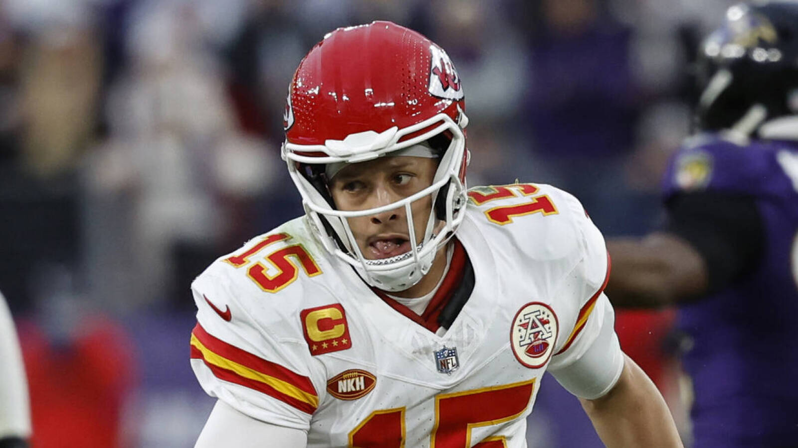 Patrick Mahomes has fun reaction to annual 40-yard dash trolling | Yardbarker