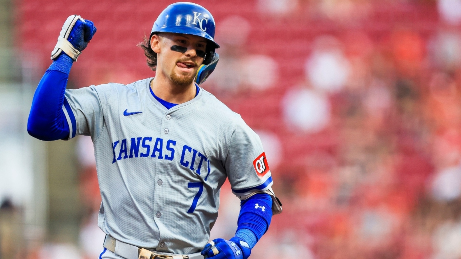 Bobby Witt Jr. homers with Pablo Sanchez bat on Players Weekend ...