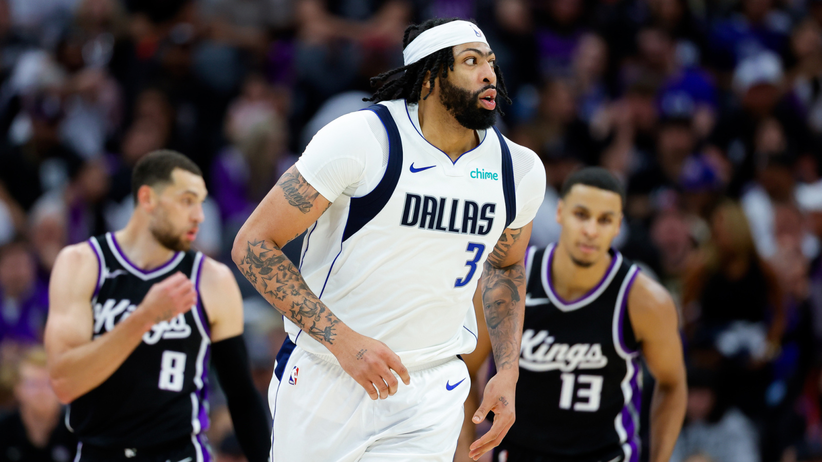 Watch: Mavericks' Anthony Davis had trash talk for Kings fans | Yardbarker