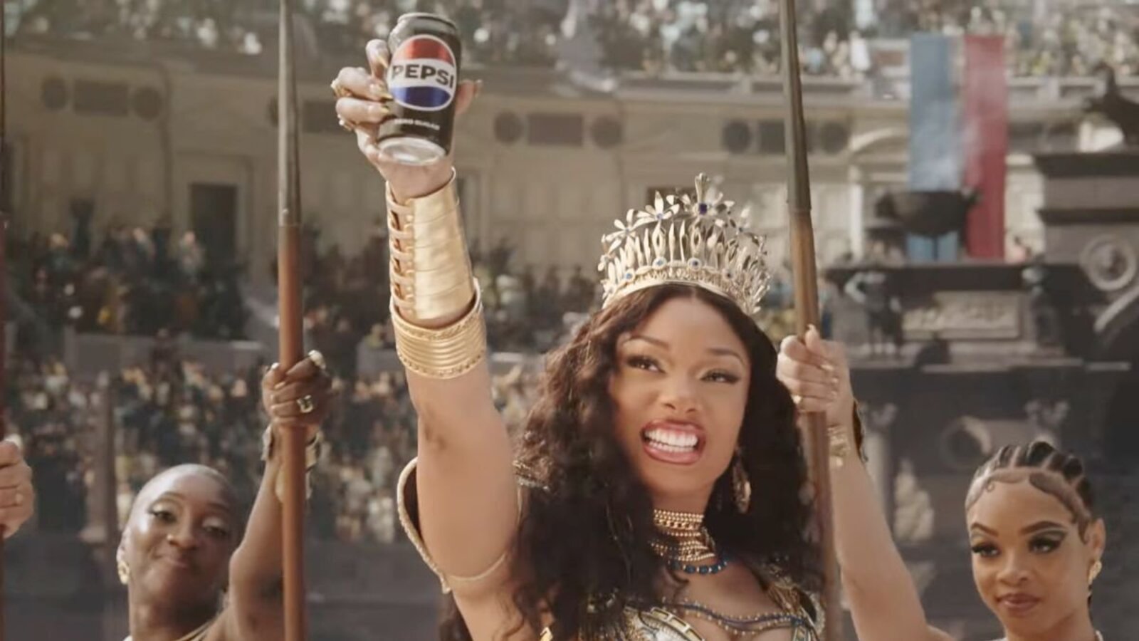 Pepsi and Paramount’s NFL Commercial Stars Megan Thee Stallion in a ...