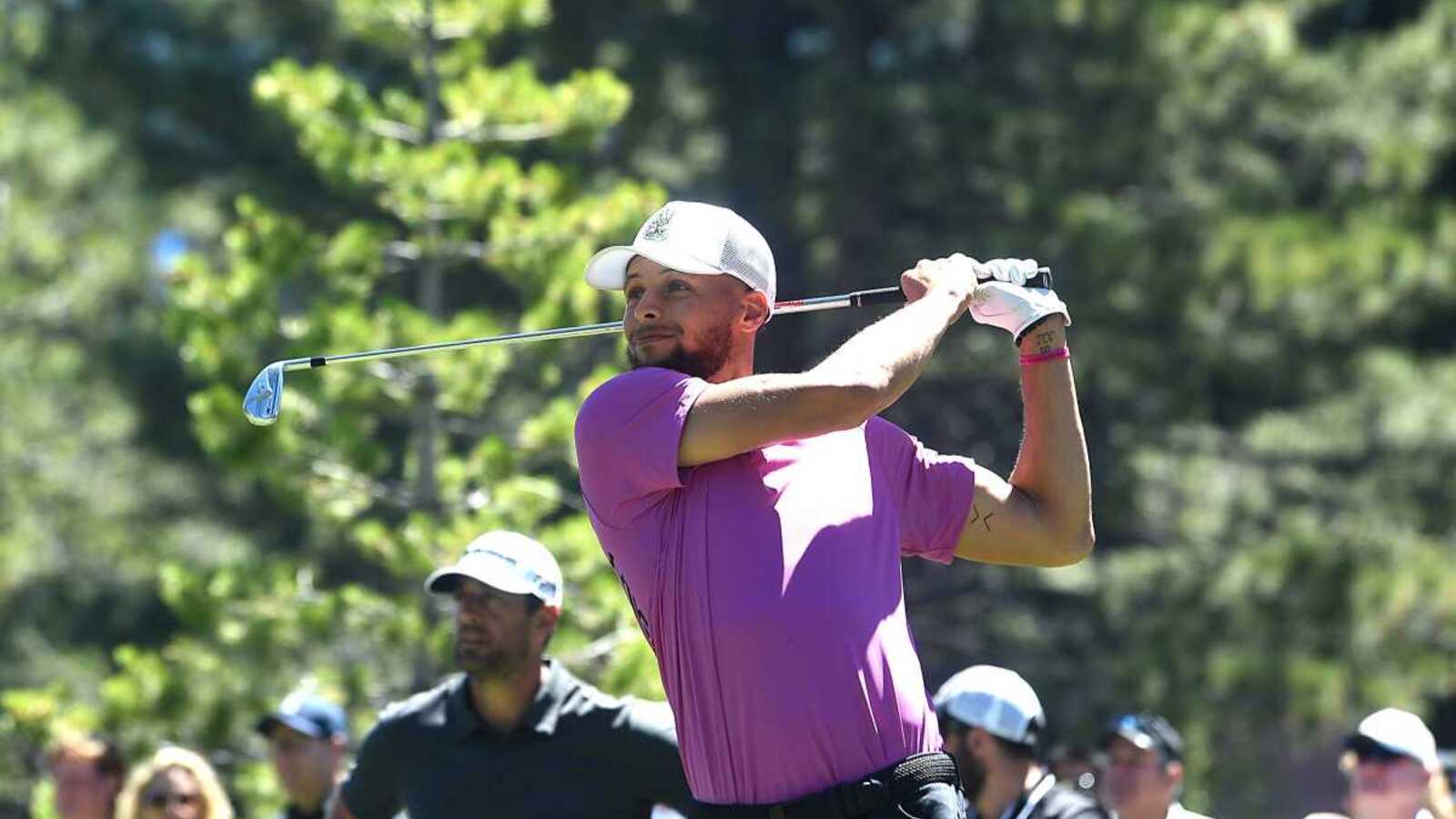 NBA Star Steph Curry Makes Offseason Golfing Stop at Famed Irish Course ...