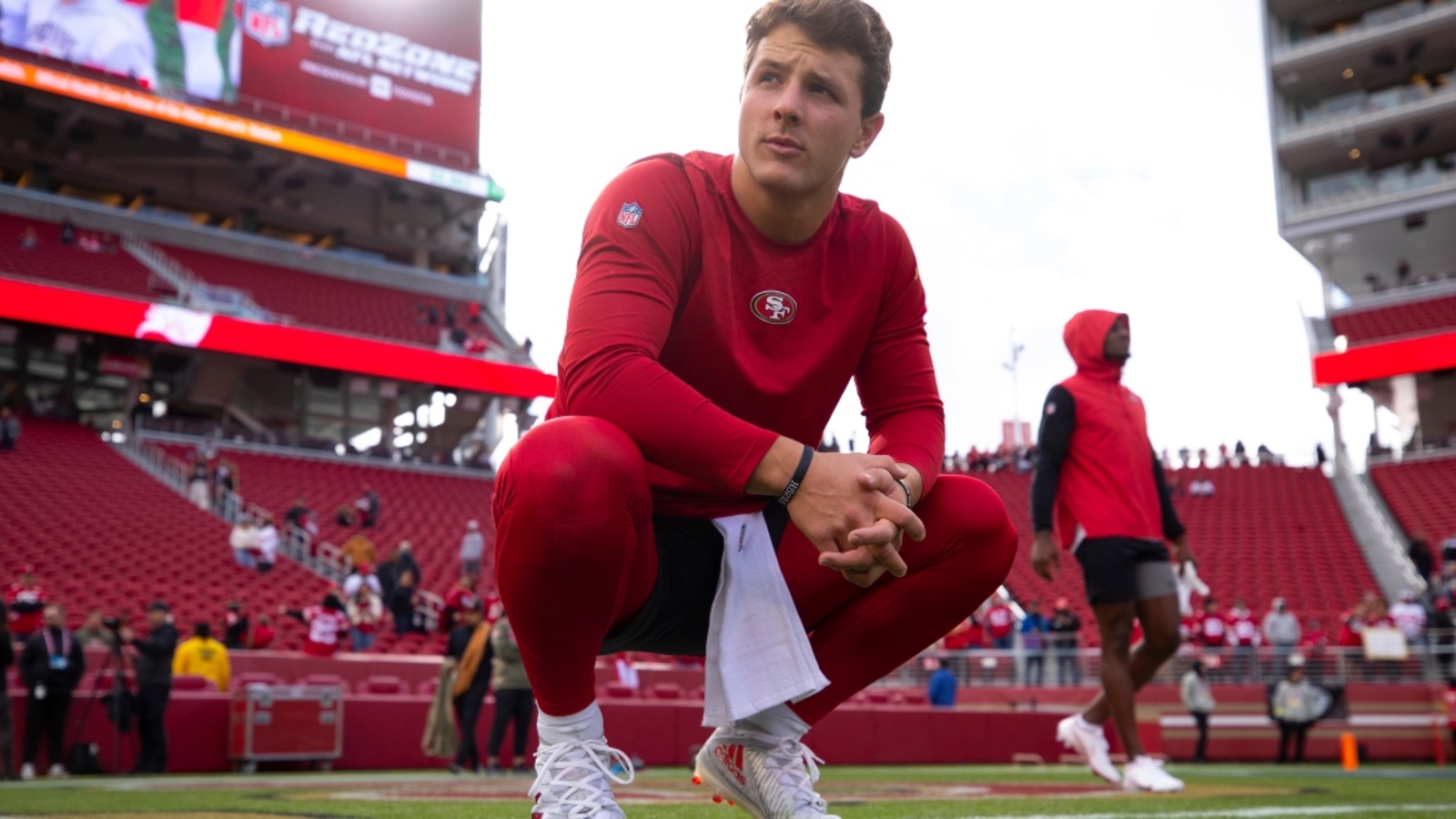 Brock Purdy reacts to people noting physical resemblance between him ...