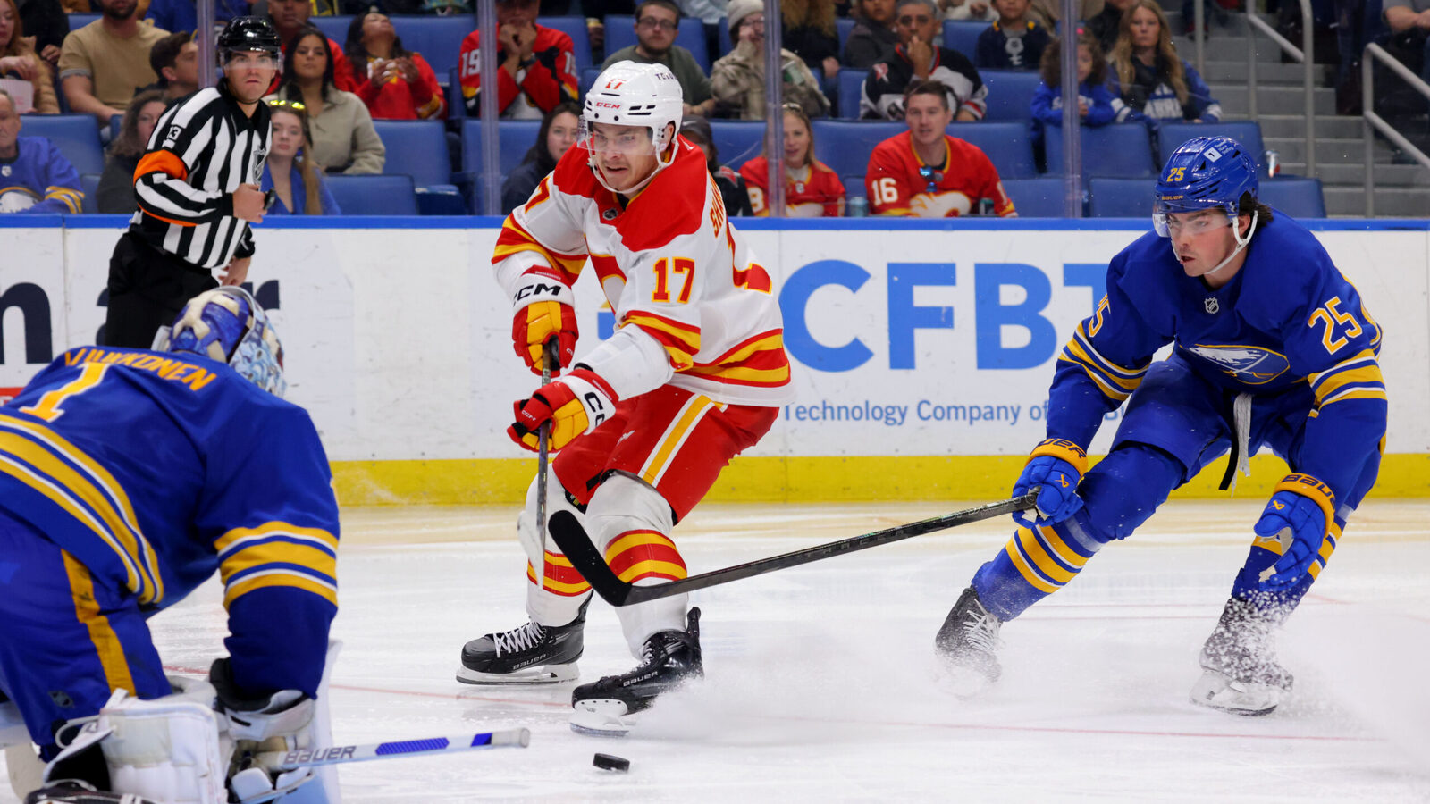 Flames Post-Game: Flames pick up a point in Buffalo | Yardbarker