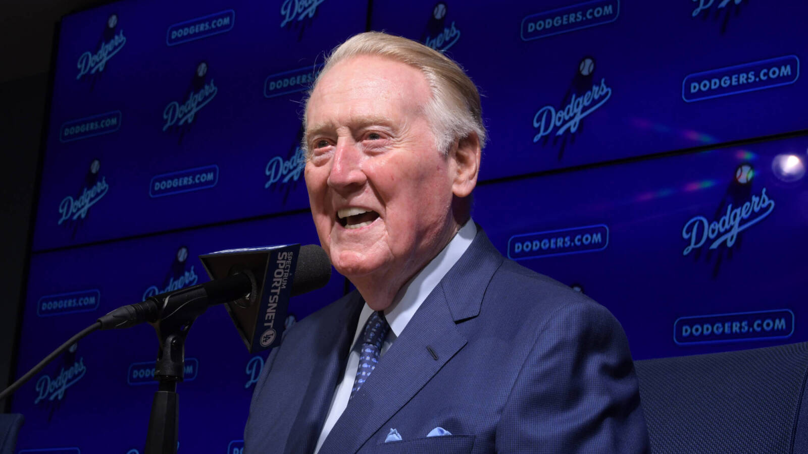 Watch: Vin Scully once shared the story of how he fell in love with ...