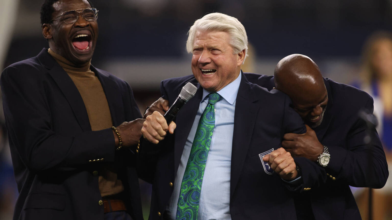 Jimmy Johnson dropped his famous Cowboys line during Ring of Honor ...
