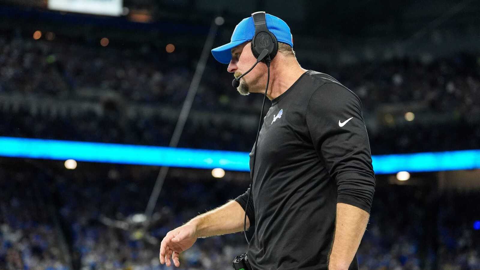 Dan Campbell had 1 hilarious moment in postgame locker room speech ...