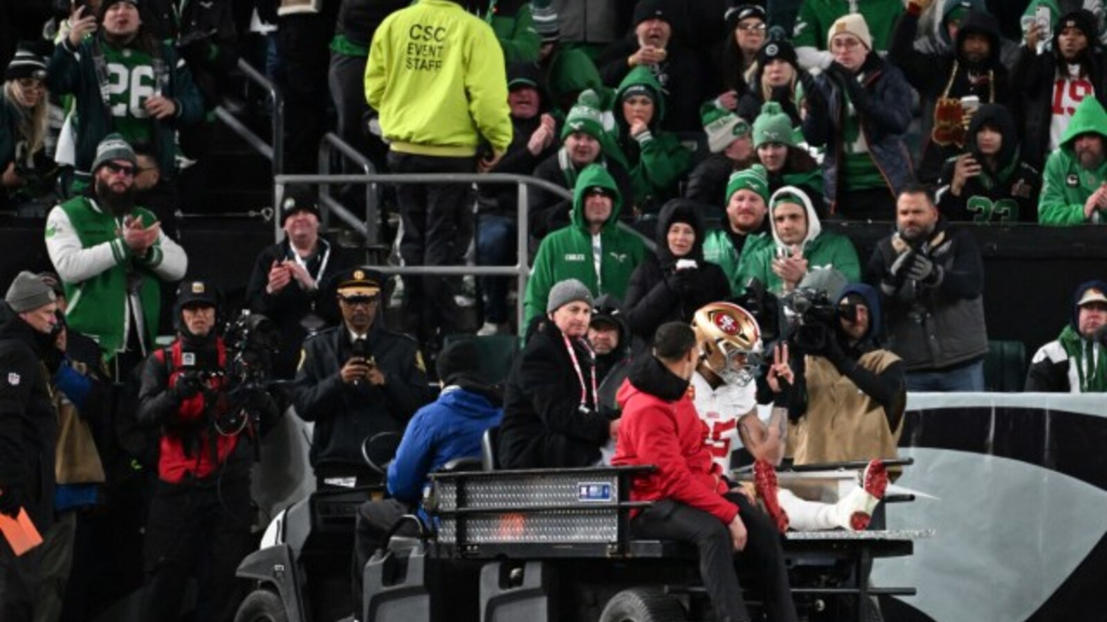 Kittle Injury A Dark Spot In 49ers 23-19 Wild Card Win Over Eagles ...