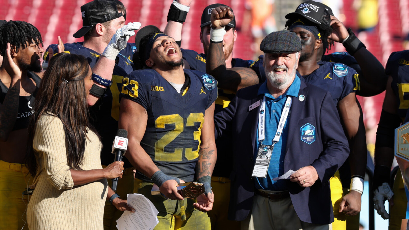 Michigan Bowl MVP Jordan Marshall Shares Title Aspirations in Message ...