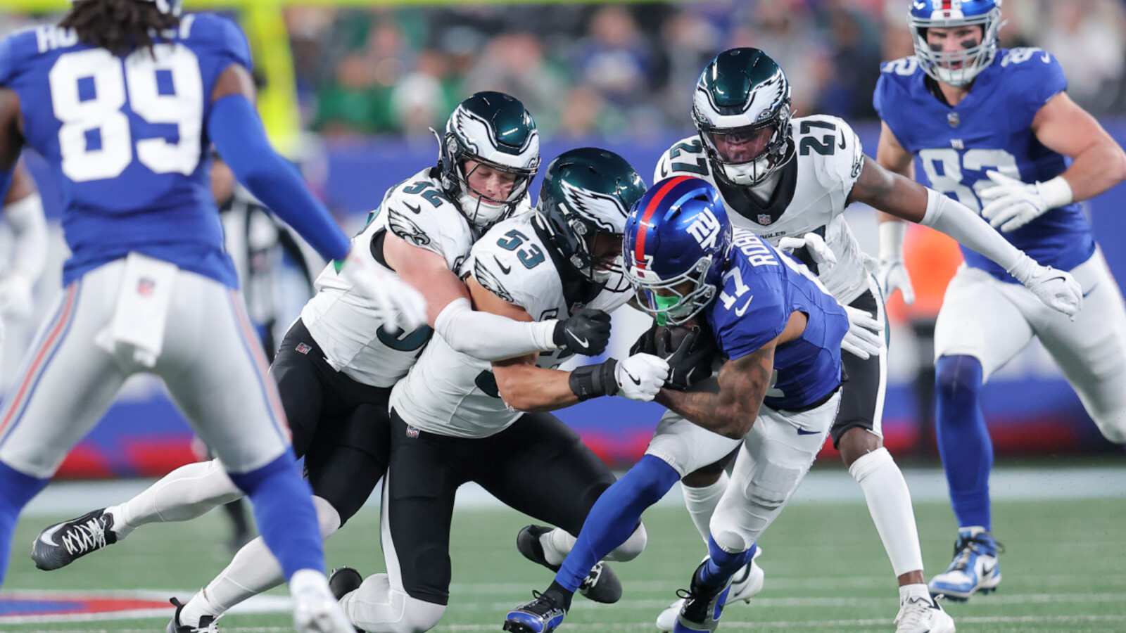 Eagles' secondary takes big hit during Thursday Night Football vs ...