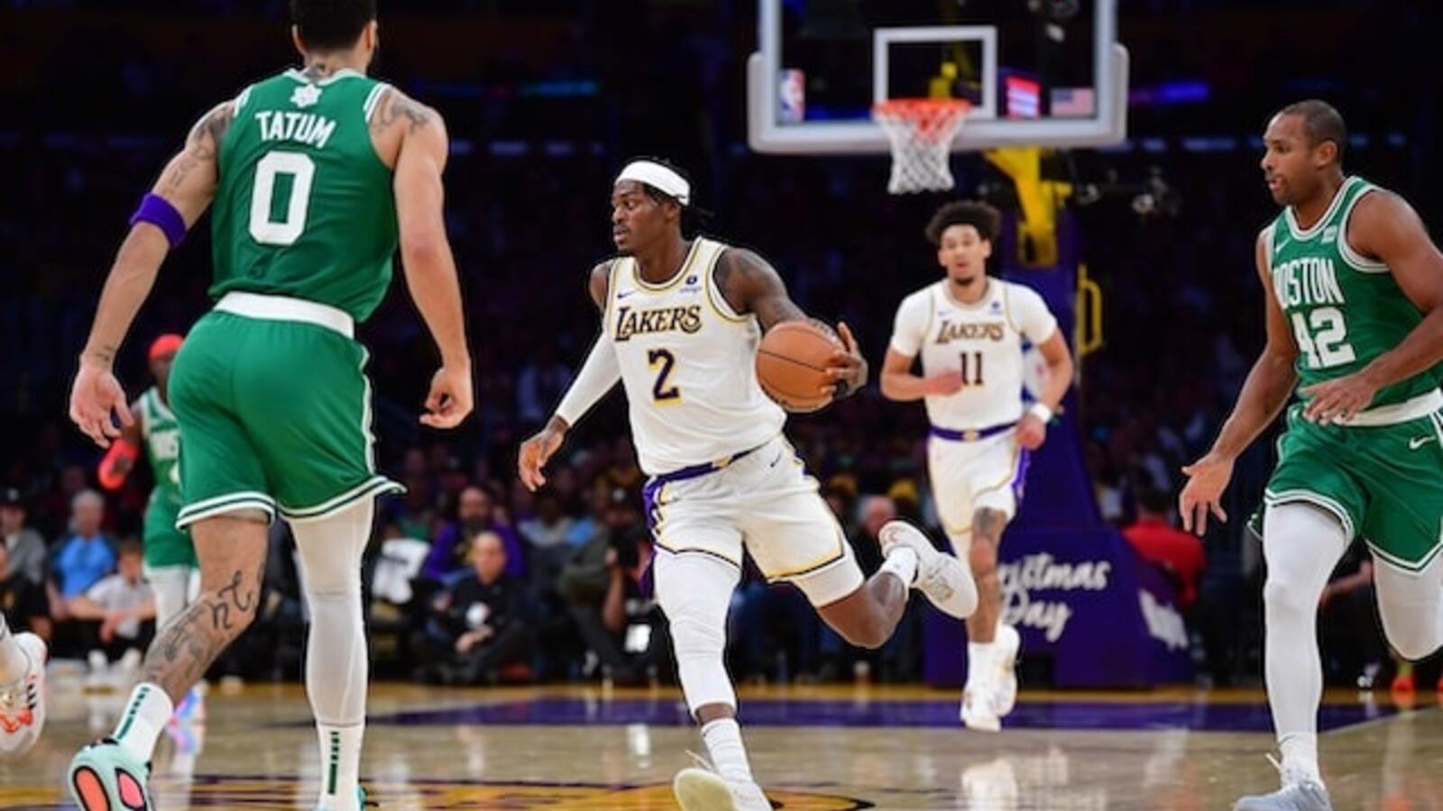 Jarred Vanderbilt Believes Practice Will Help Lakers’ New Starting ...