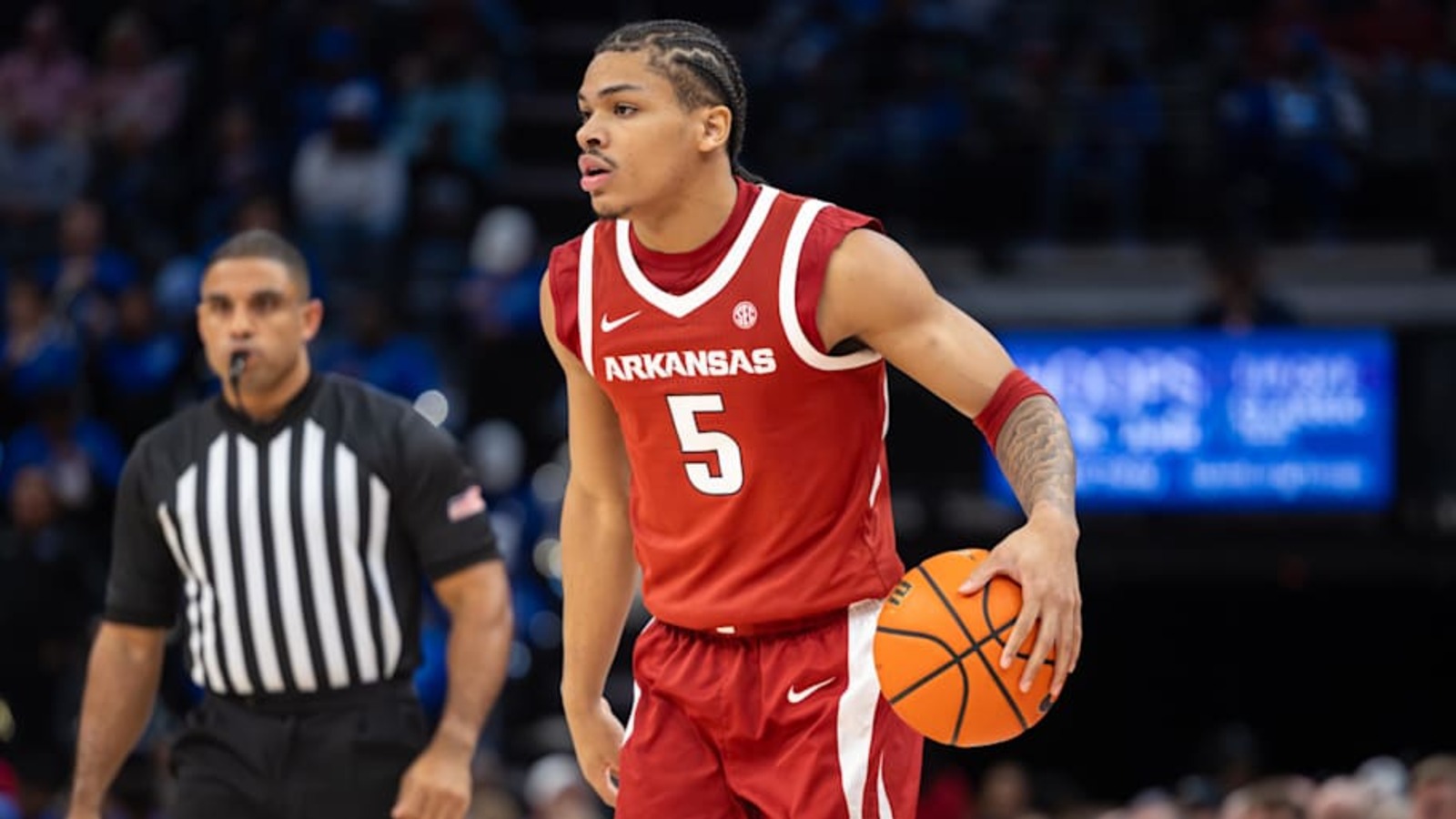 Razorbacks Survive Outside Shooting Woes, Knock Off Upset-minded ...