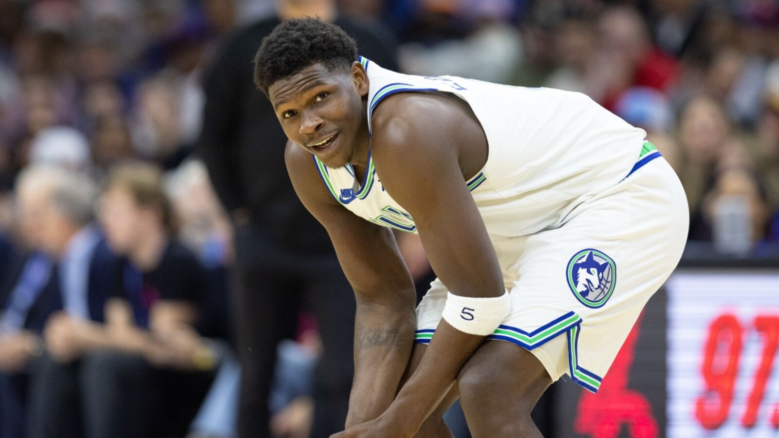 Anthony Edwards' Ridiculous Shot Is Going Viral In Timberwolves-76ers ...