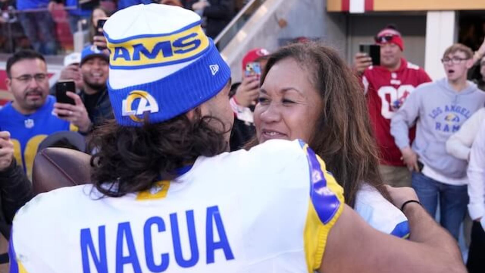 Puka Nacua Happy His Mom Saw Him Make NFL History | Yardbarker