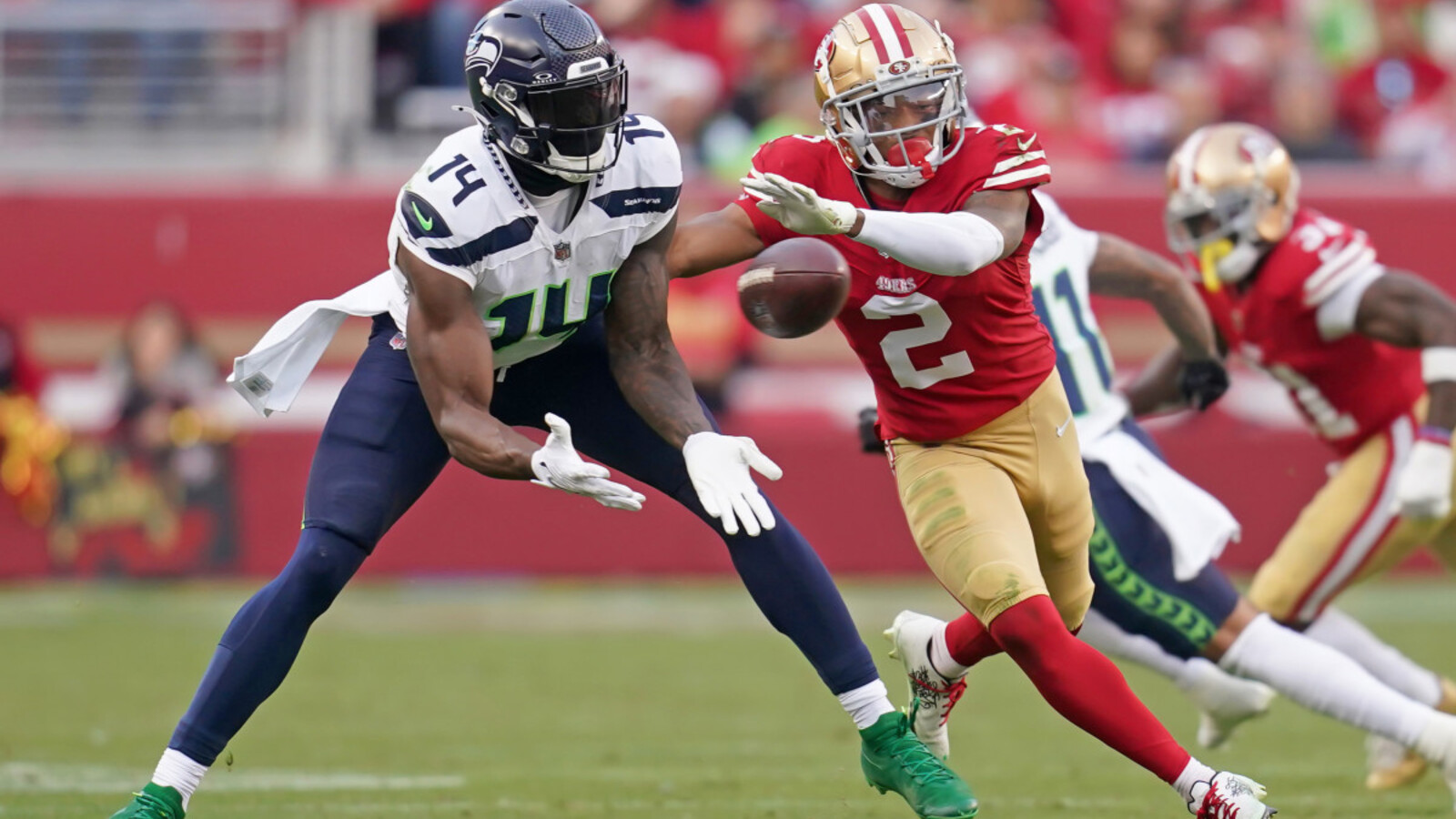 49ers Star Throws Shade at Jaxon Smith-Njigba After DK Metcalf Trade ...