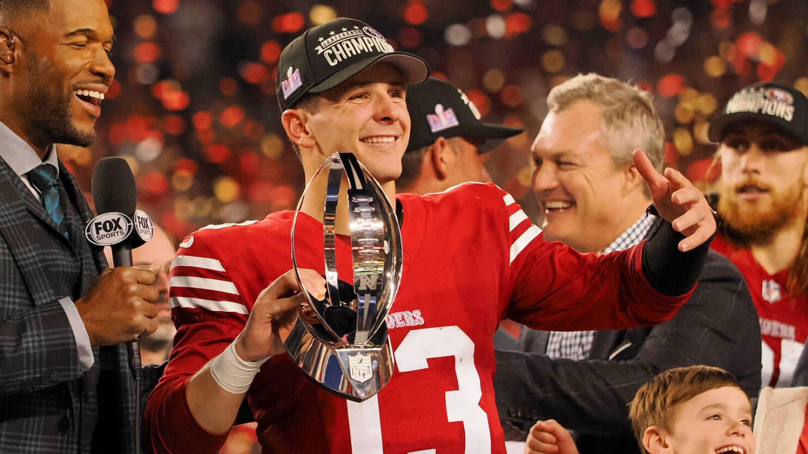 Brock Purdy reflects on going from last draft pick to Super Bowl ...