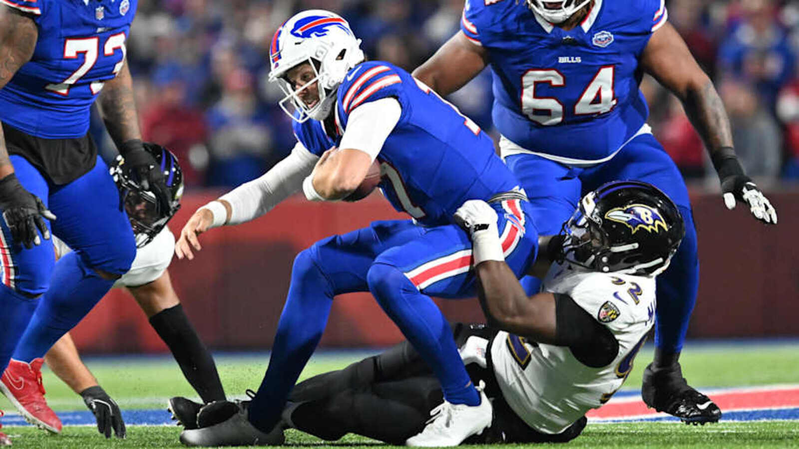 Josh Allen makes Buffalo Bills' rushing history, topping two HOF ...
