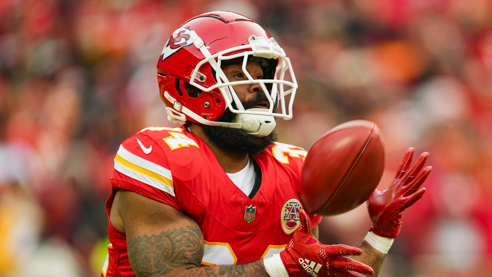 Samaje Perine shares reason Patrick Mahomes appeared to snub him ...