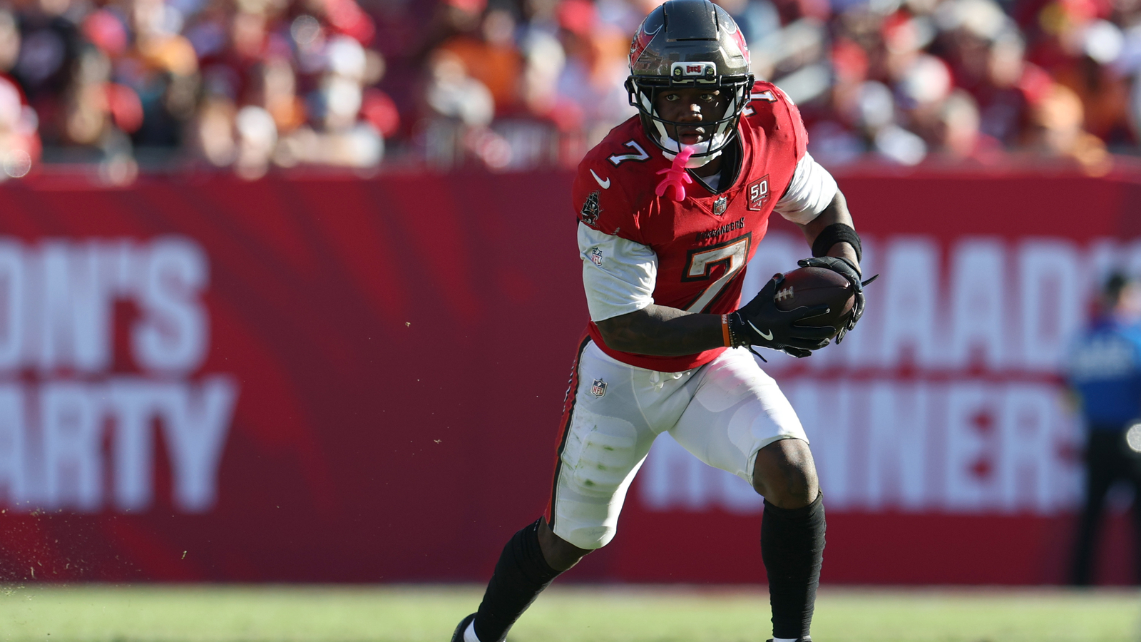 Buccaneers RB Bucky Irving Still Recovering From Shoulder Surgery ...