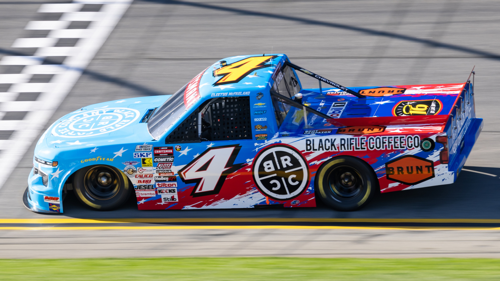 Cleetus McFarland's NASCAR Truck Series debut comes to an early end ...