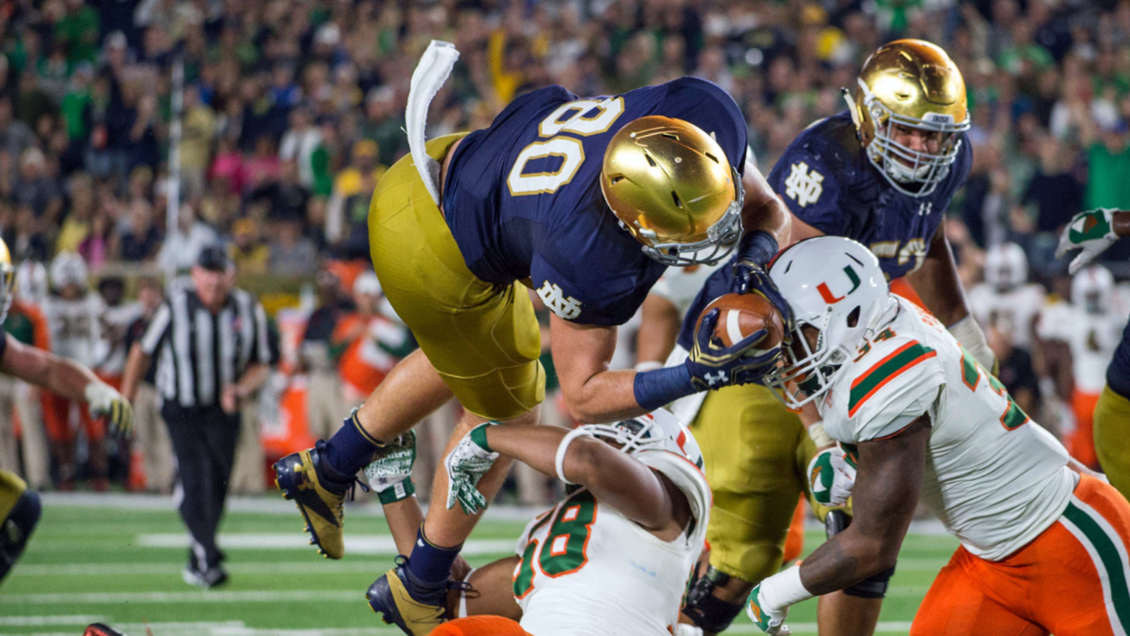Notre Dame Fighting Irish vs Miami Hurricanes Series History | Yardbarker