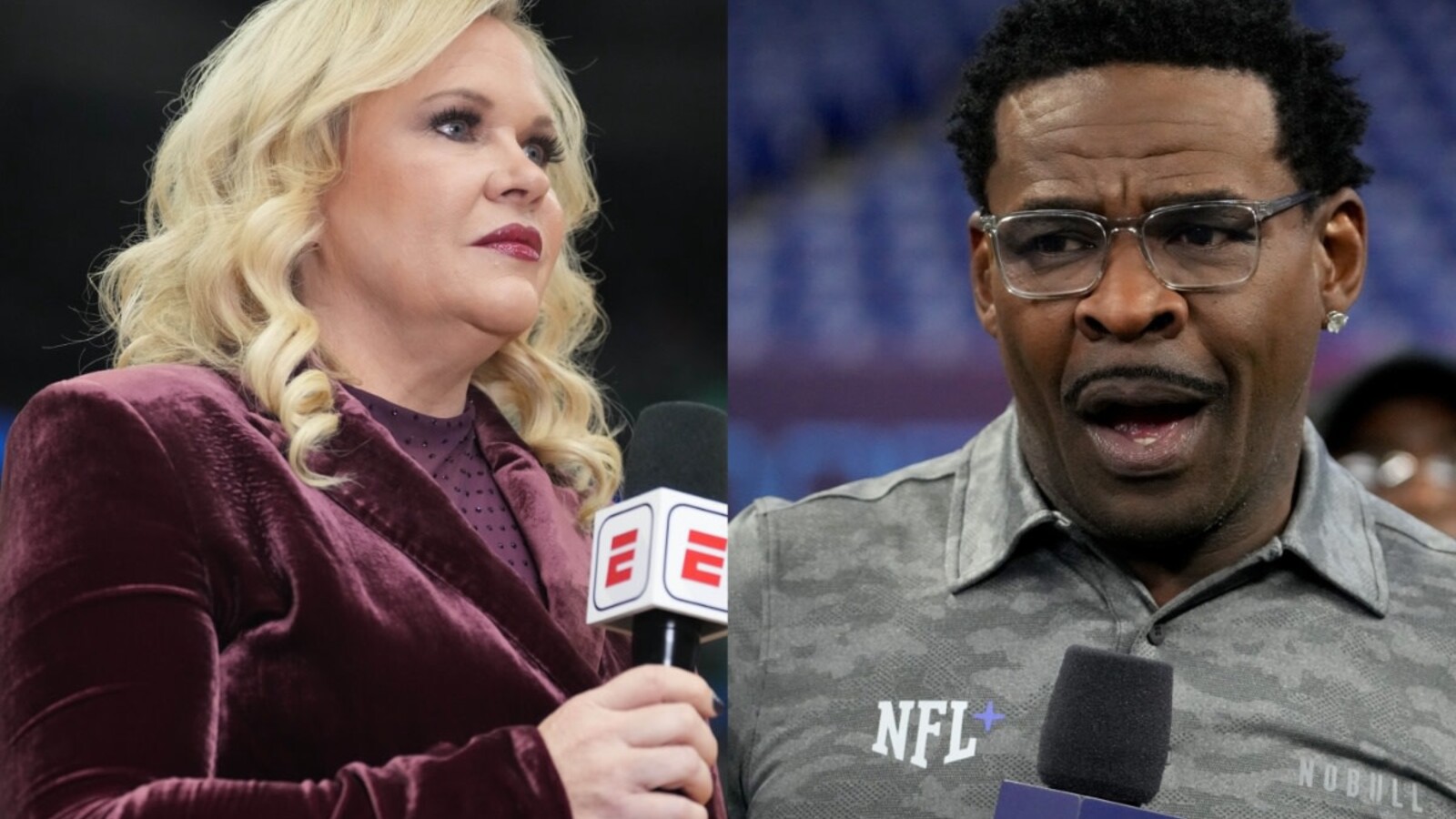 Michael Irvin, Holly Rowe Caught in Dangerous Situation During Miami ...