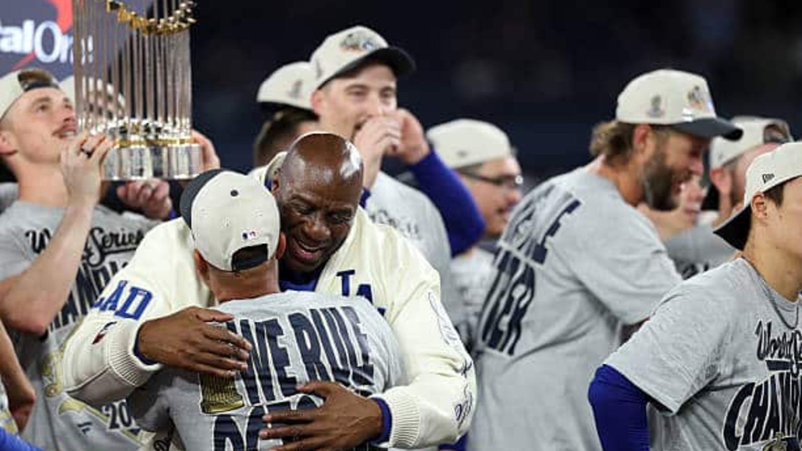Magic Johnson Believes Dodgers Are Good For MLB Like Showtime Lakers ...