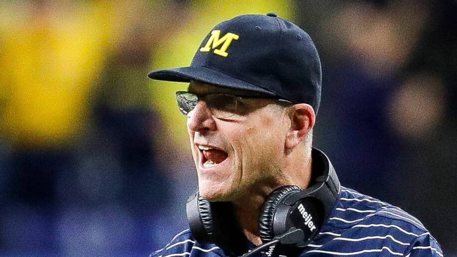 Michigan player says Harbaugh's presence is like an 'immovable object ...