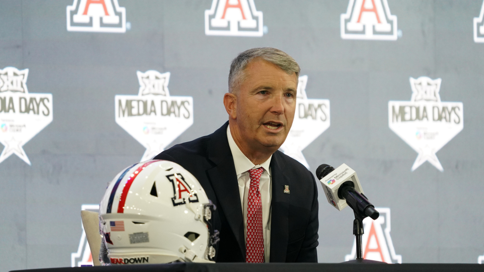Arizona Coach Brent Brennan Makes Plea to Fan Base vs. BYU Fans ...