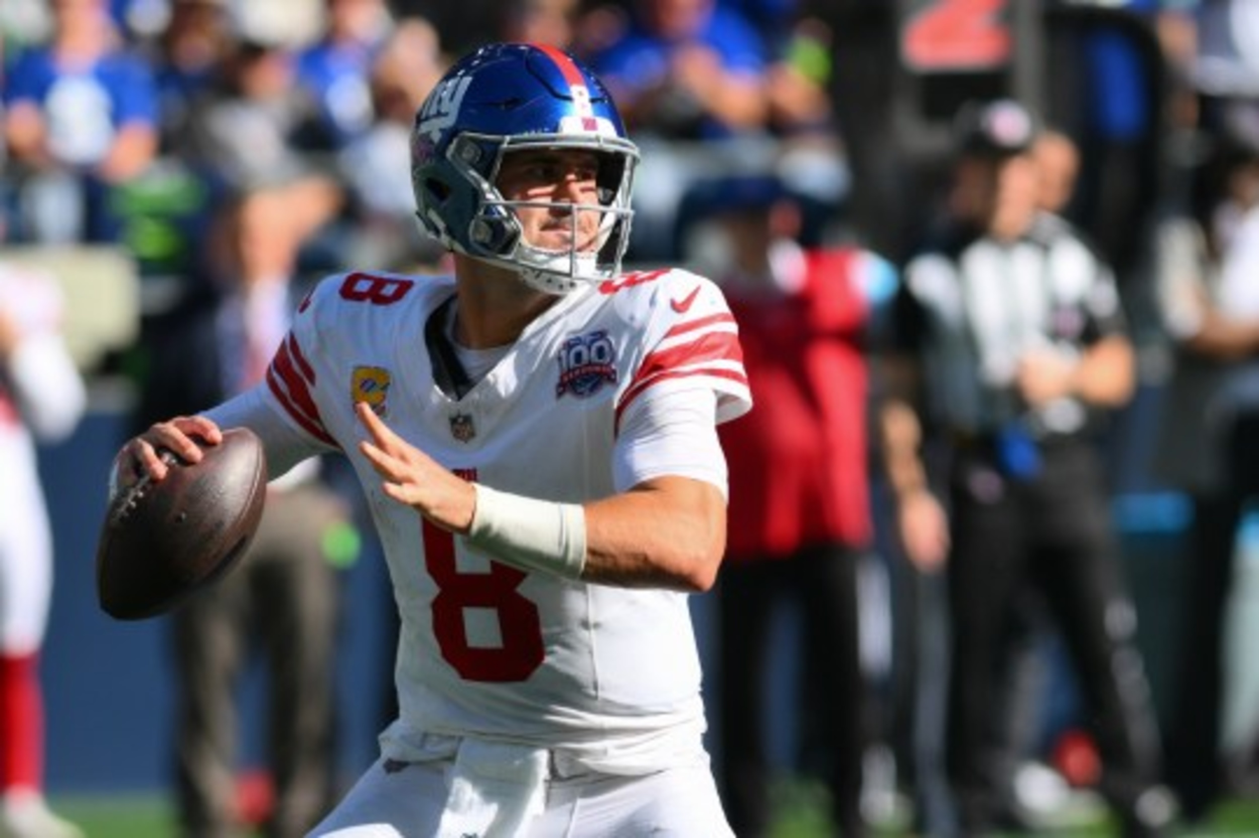 Giants’ Daniel Jones not on a ‘short leash’ in Week 8 despite recent ...