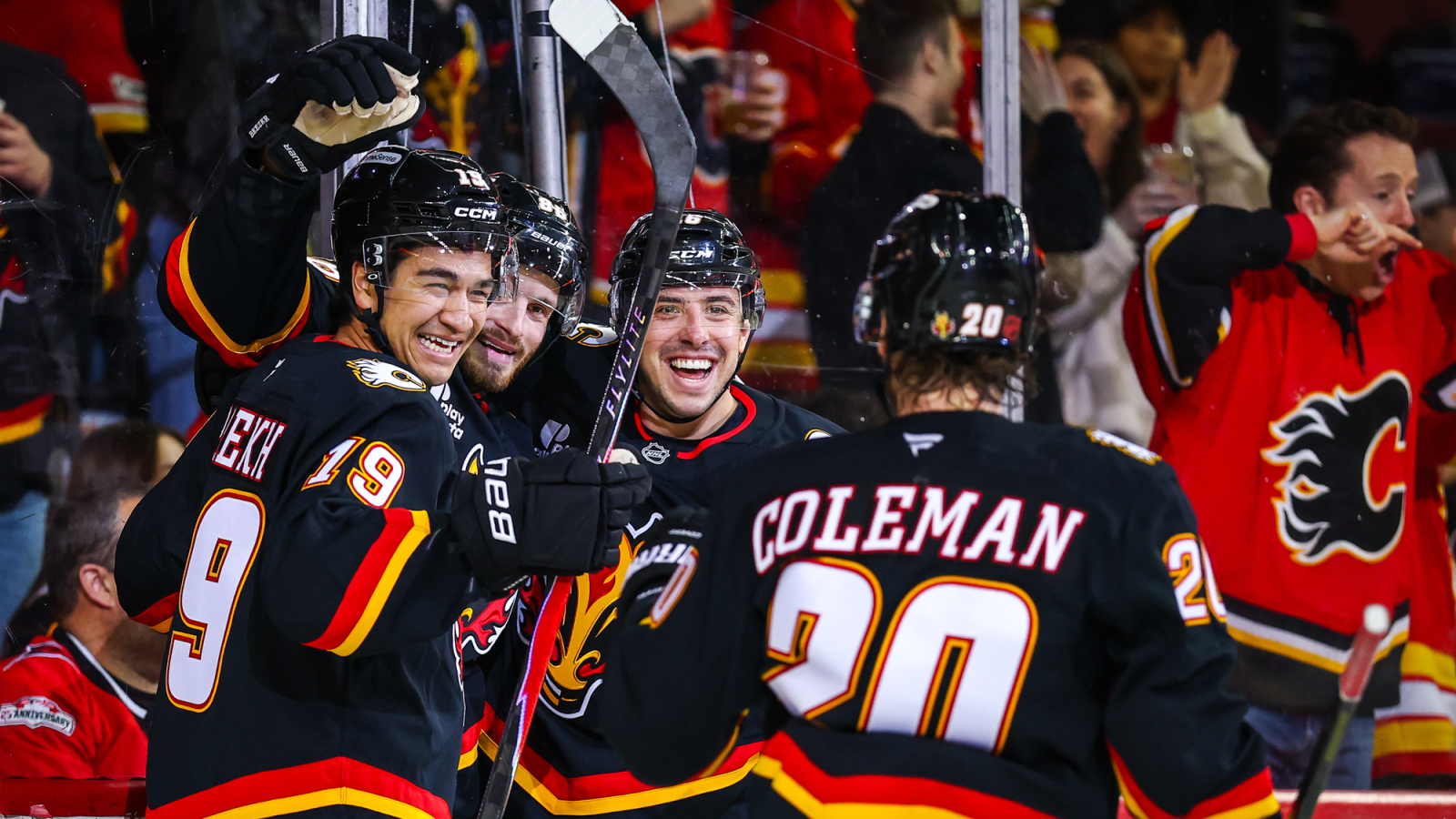 Hot Hands and Quick Feet: Flames Show Character | Yardbarker
