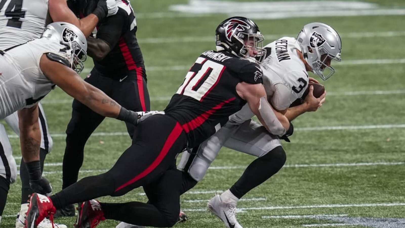 Ex Atlanta Falcons DL Tears MCL at Detroit Lions Training Camp | Yardbarker