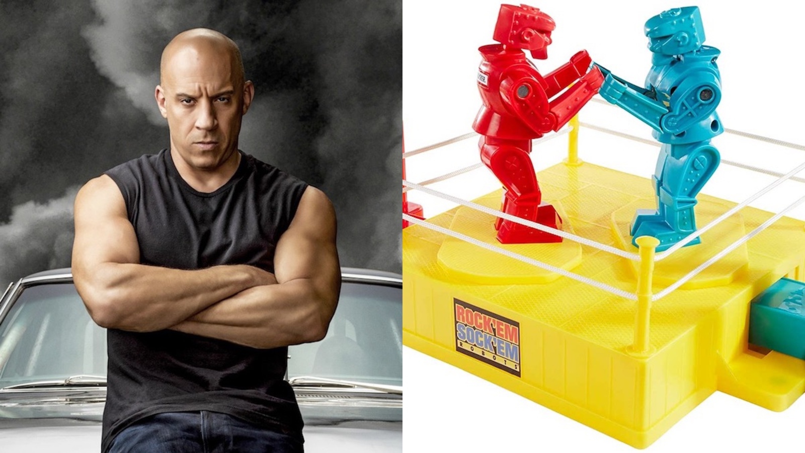 Vin Diesel to write, produce and star in 'Rock 'Em Sock 'Em Robots ...