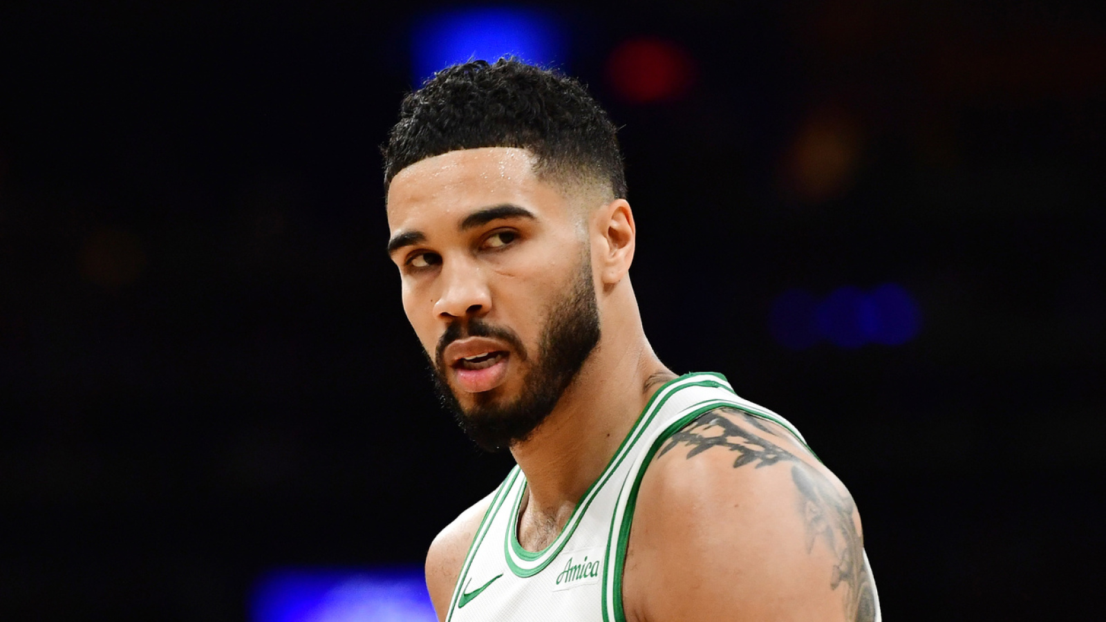 Celtics star Jayson Tatum says wrist is 'all right' after hard fall ...