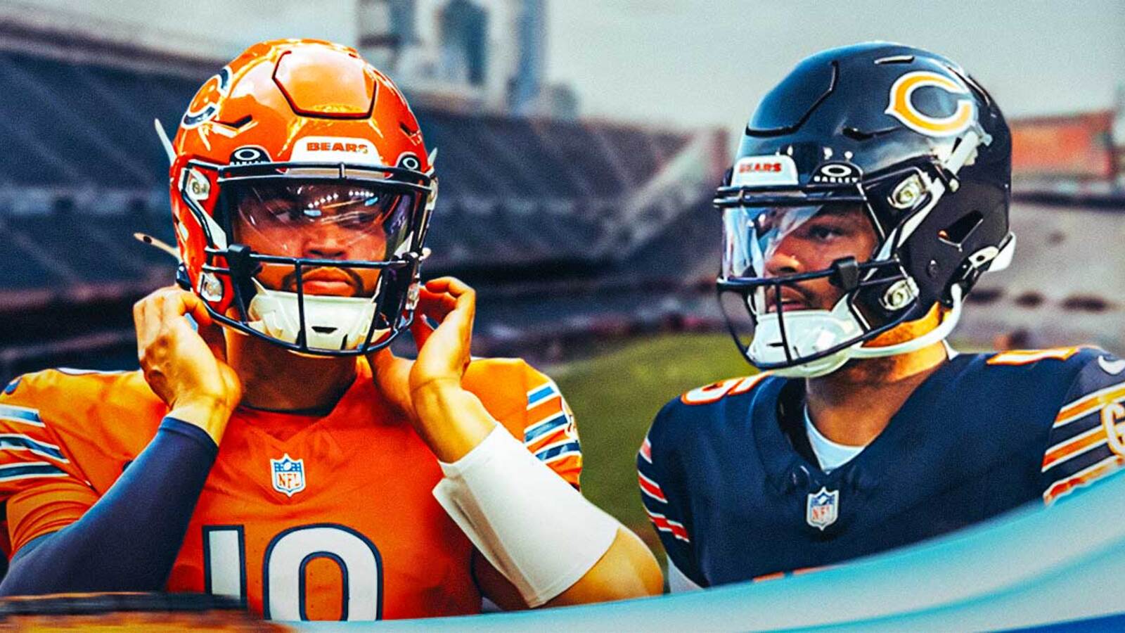 Bears’ Caleb Williams, Rome Odunze ‘fight’ over ball after first TD ...