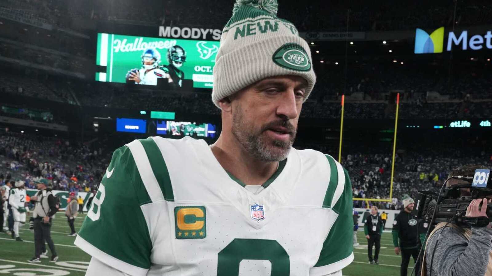 Aaron Rodgers calls out ‘ridiculous’ officiating in Jets-Bills game ...