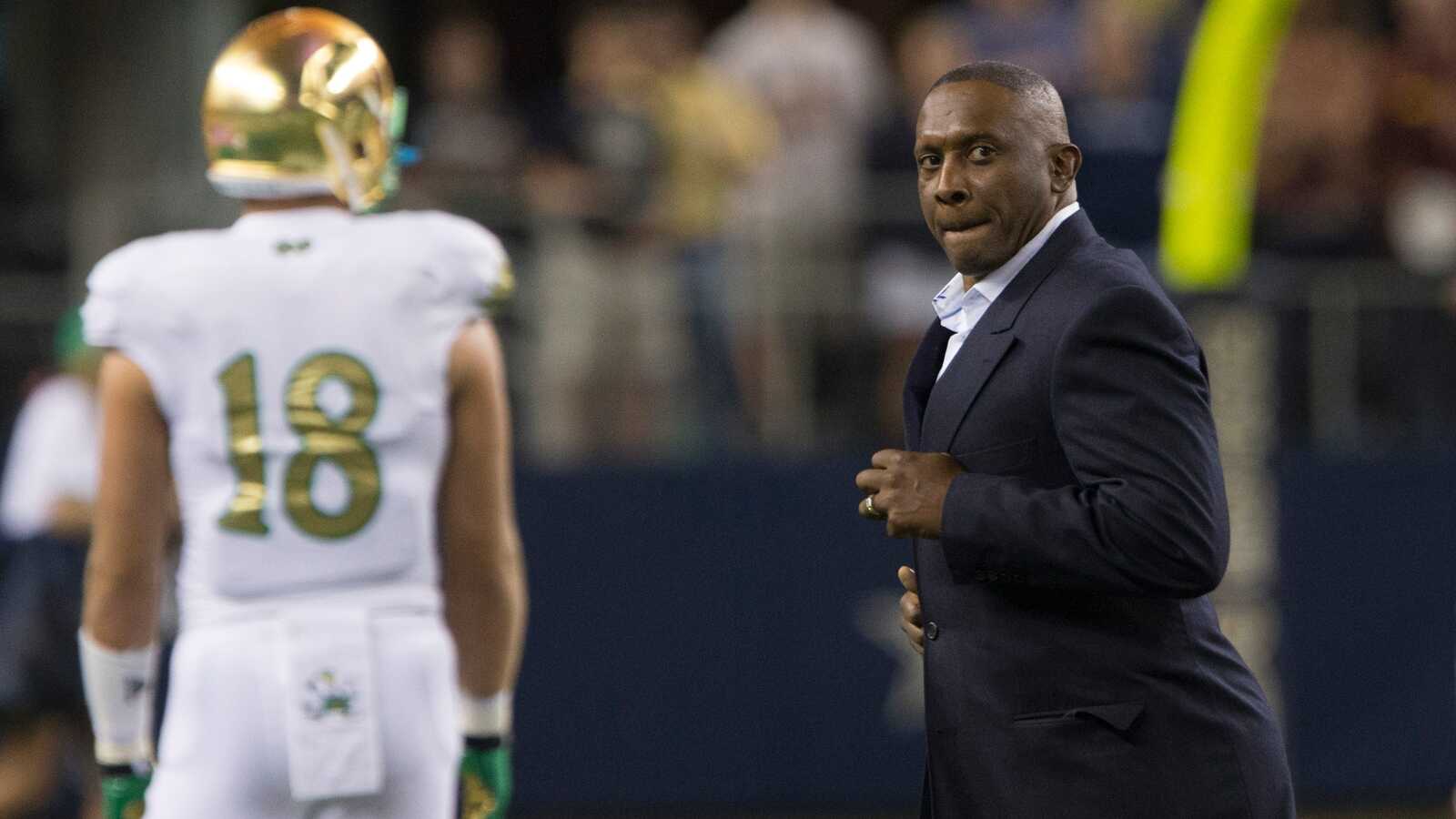 Raiders legend Tim Brown shares insane story about playing through an ...