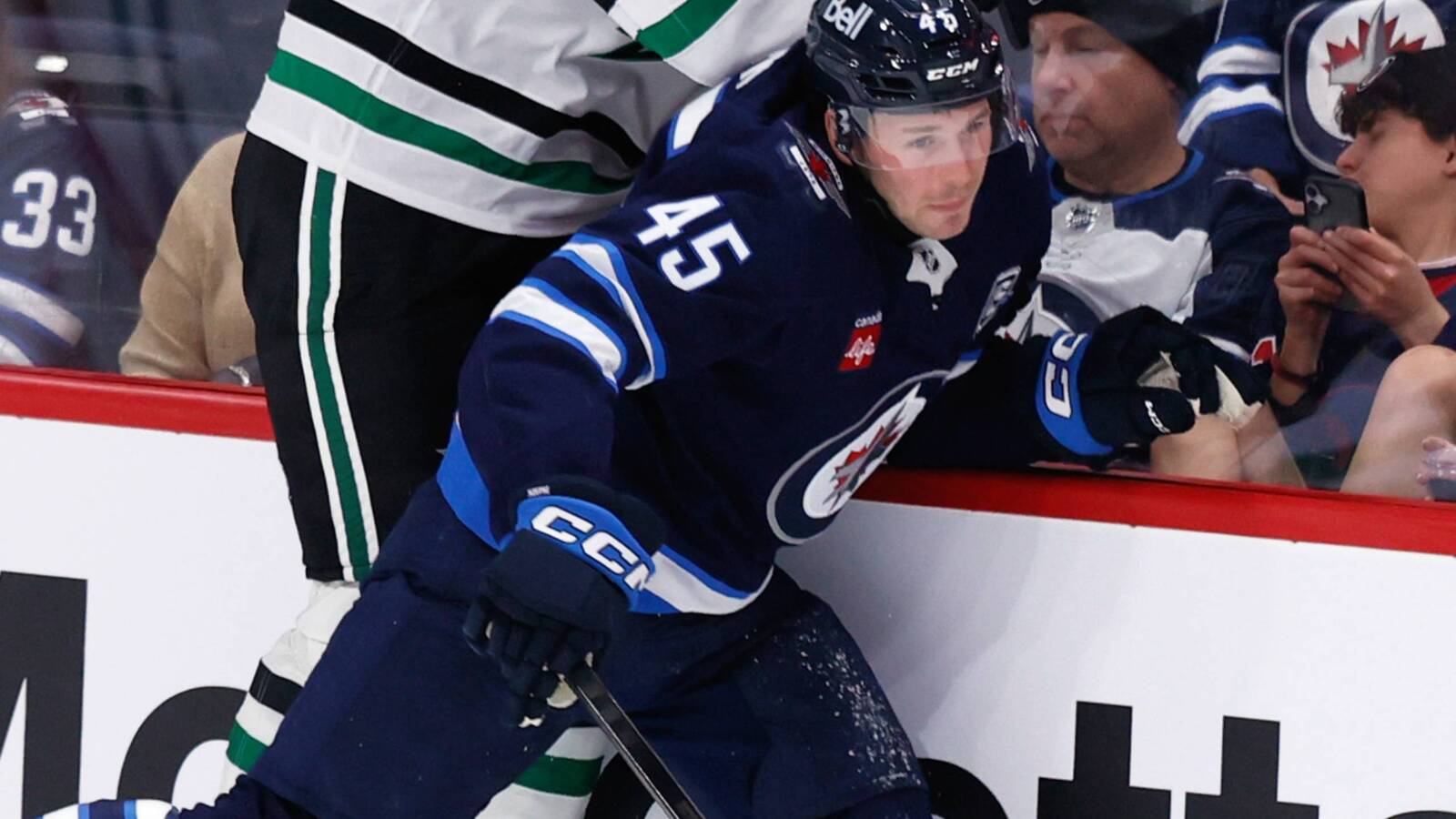 Jets’ Cole Koepke leaves game against Islanders with lower-body injury ...