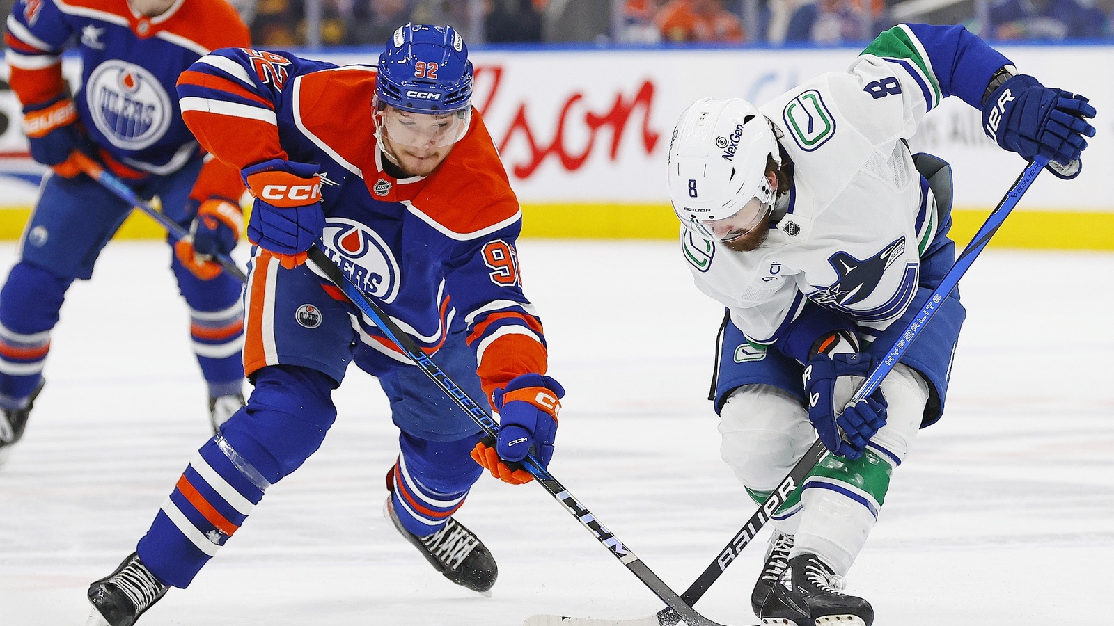 Oilers sign ex-Canucks forward Vasily Podkolzin to three-year contract ...
